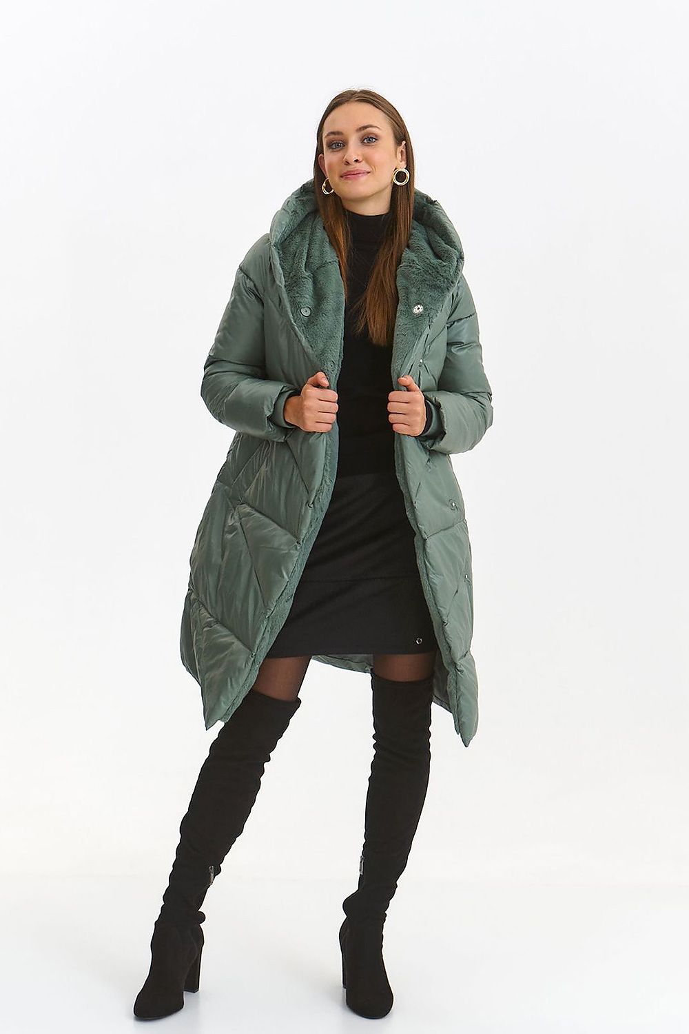 Jacket model 187734 Top Secret Women`s Coats, Jackets Wholesale ...