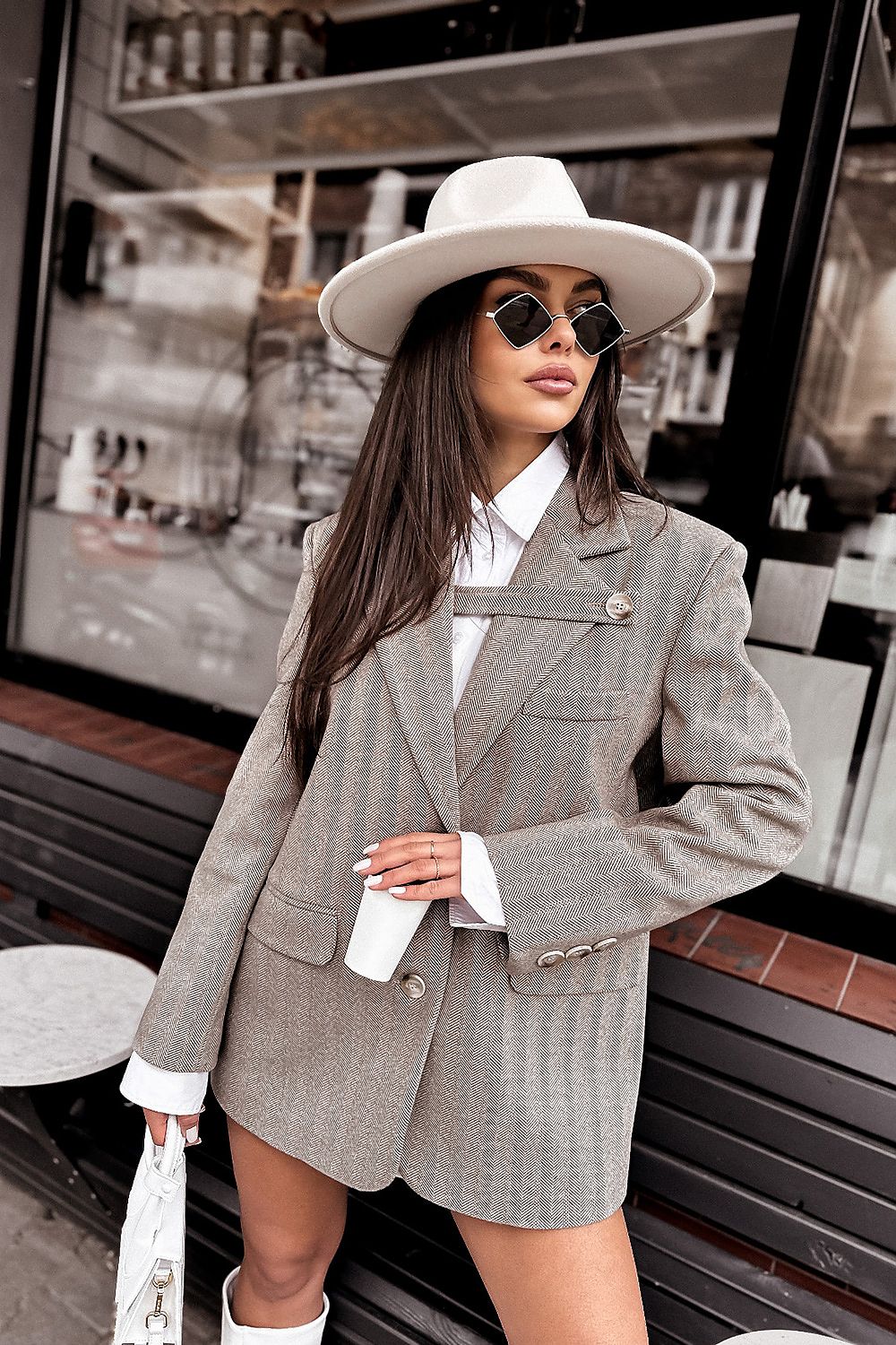 Jacket model 188369 Sempre Jackets, Vests for Women Wholesale Clothing ...