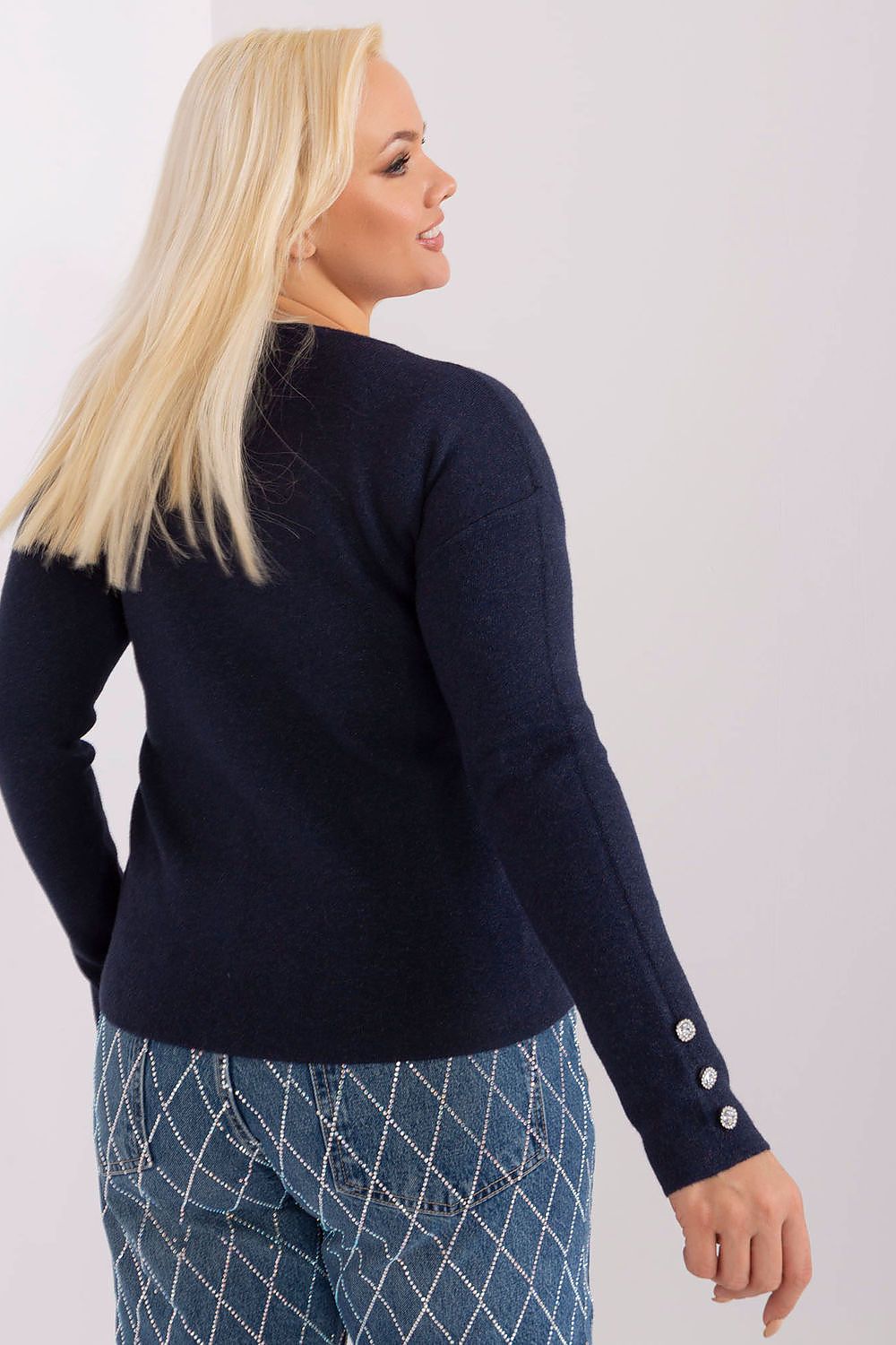 Jumper plus size model 190088 Factory Price Plus Size Women Wholesale ...