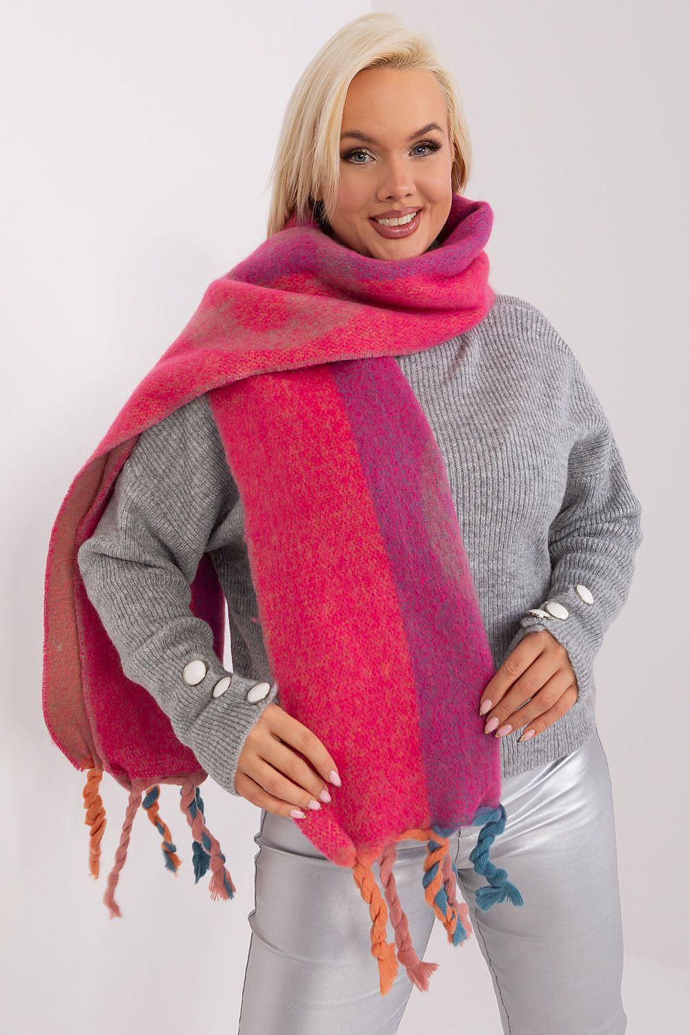 Shawl model 190549 AT Wraps, Scarves, Shawls for Women Wholesale ...