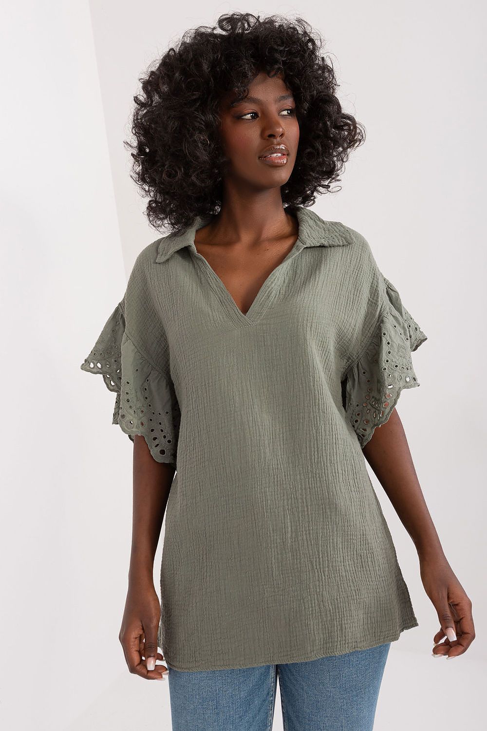 Blouse model 196465 Italy Moda Women`s Blouses, Tunics Wholesale ...