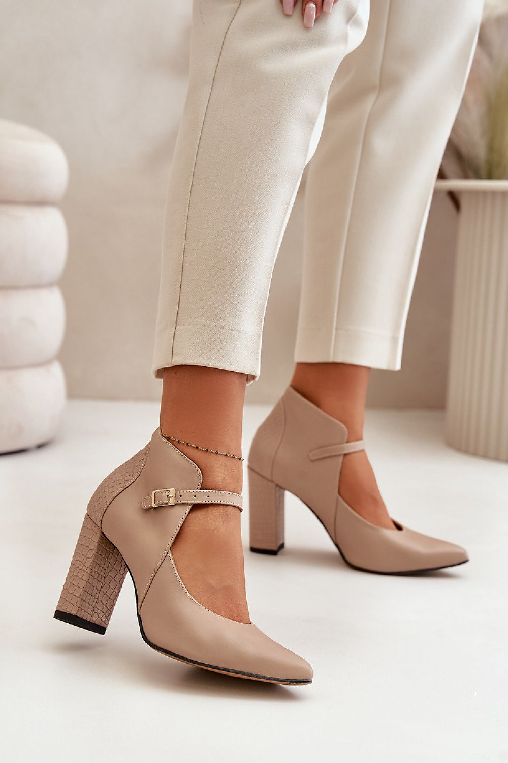 Block heel pumps model 199813 Step in style High Heel Pumps Wholesale ...