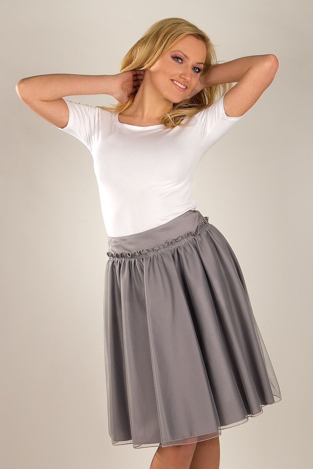 Skirt model 16970 DanHen Skirts Wholesale Clothing Matterhorn