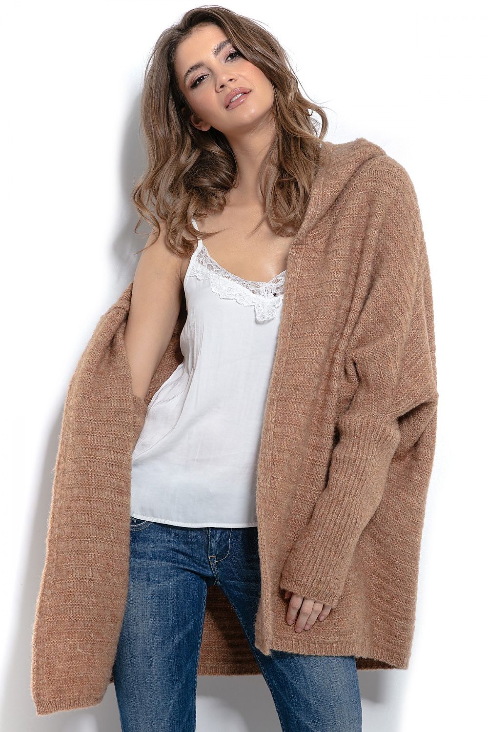 Cardigan model 145747 Fobya Cardigans for Women, Ponchos Wholesale ...