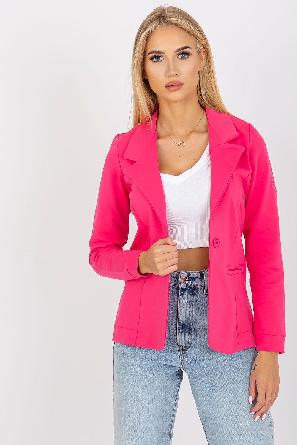 Jacket model 171265 Och Bella Jackets, Vests for Women Wholesale ...