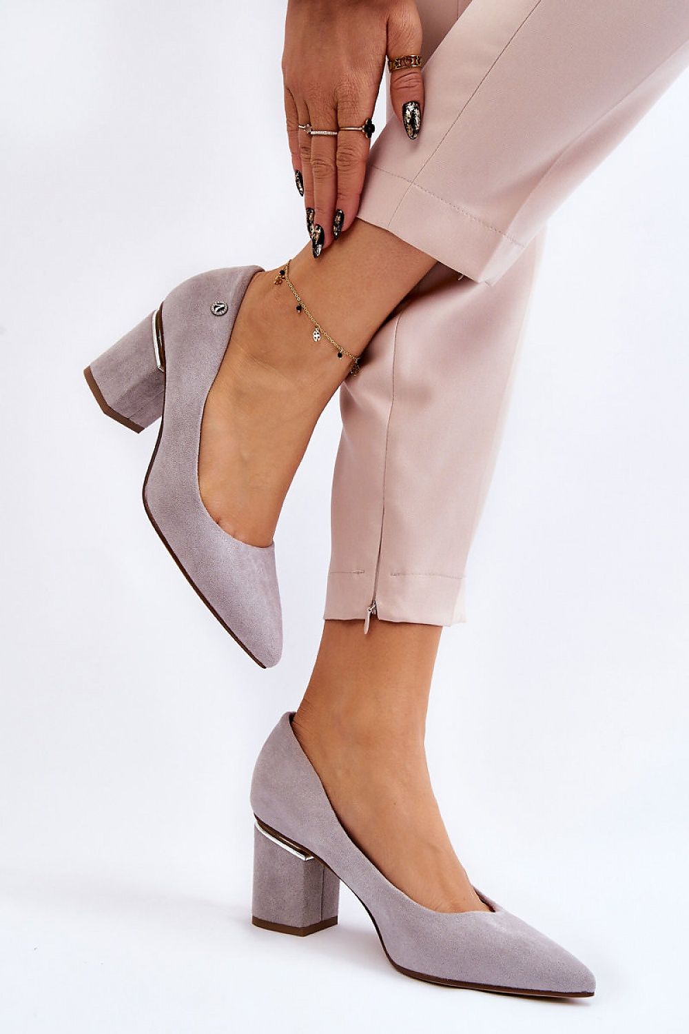 Block heel pumps model 175274 Step in style High Heel Pumps Wholesale ...