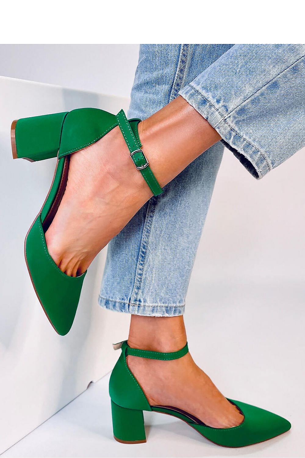 Block heel pumps model 179404 Inello High Heel Pumps Wholesale Clothing ...